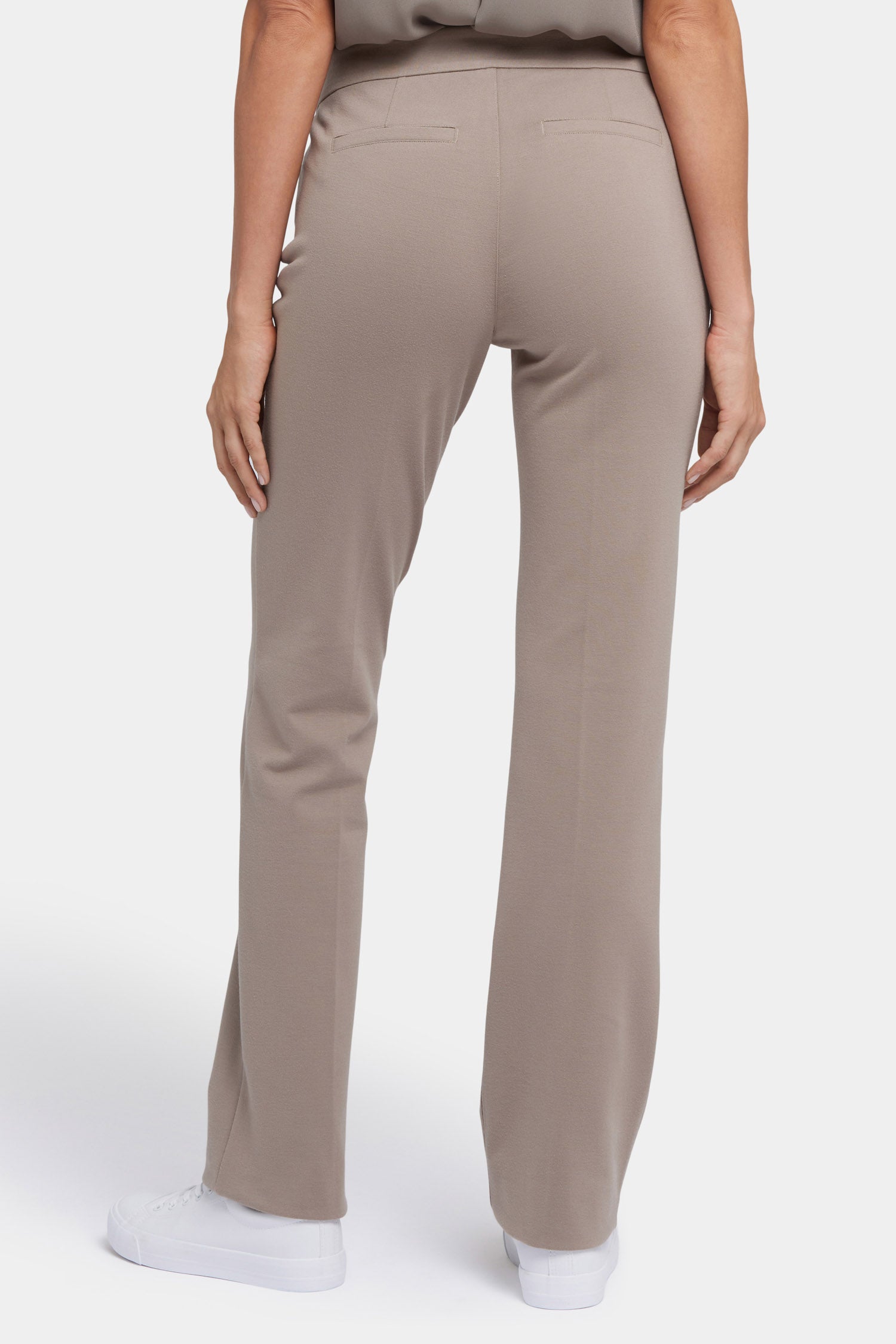 Slim Trouser Pants In Ponte Knit - Saddlewood Tan | NYDJ
