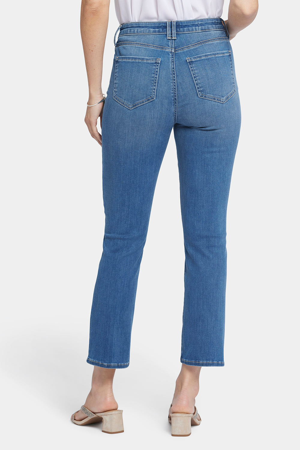 Curve Shaper™ Sheri Slim Ankle Jeans With High Rise - Blue Water Blue ...